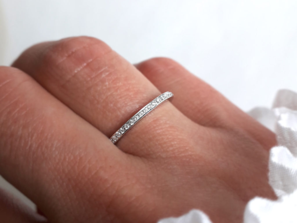 RING MEMORY Weissgold weiße Brillanten - Juli Fein Online Shop